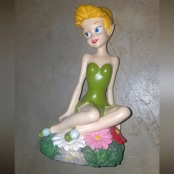 Disney | Other | Disney Garden Statue Peter Pans Tinkerbell Kmart Vtg ...